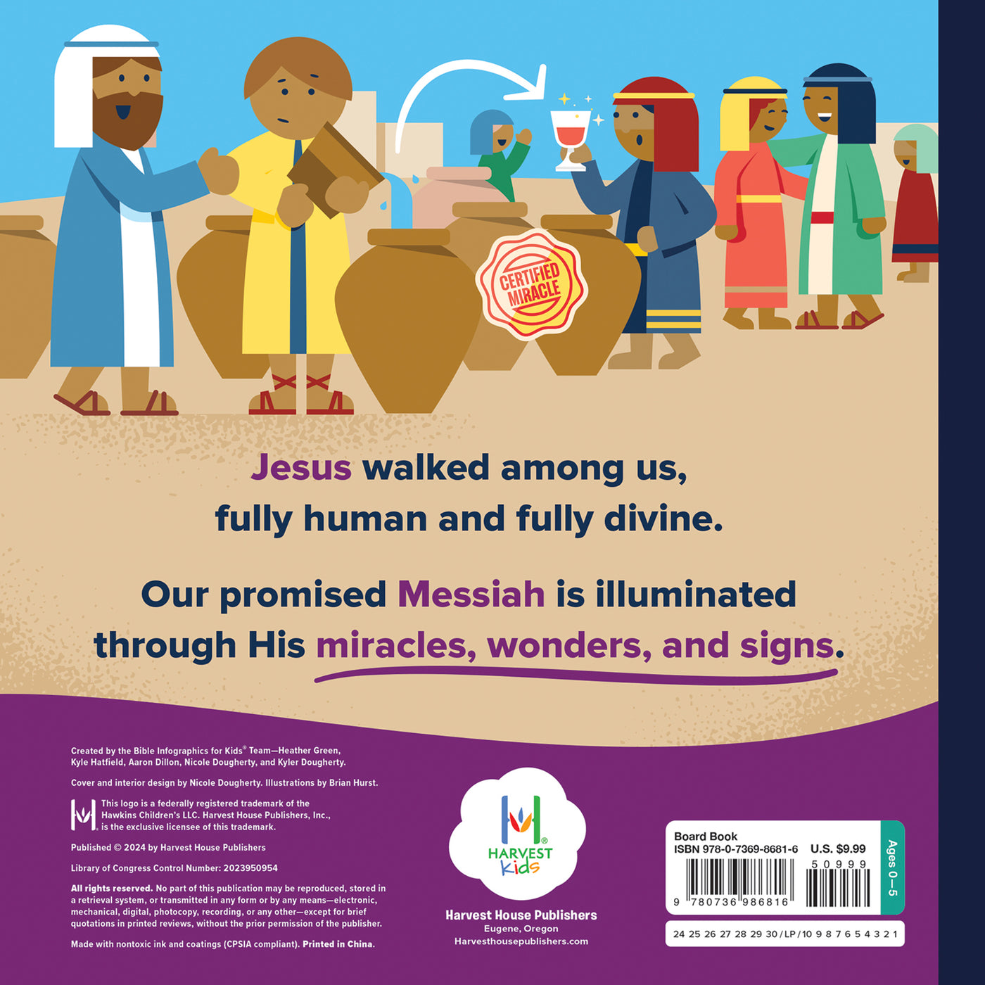 Bible Infographics for Little Ones: Most Miraculous Messiah — One Stone ...