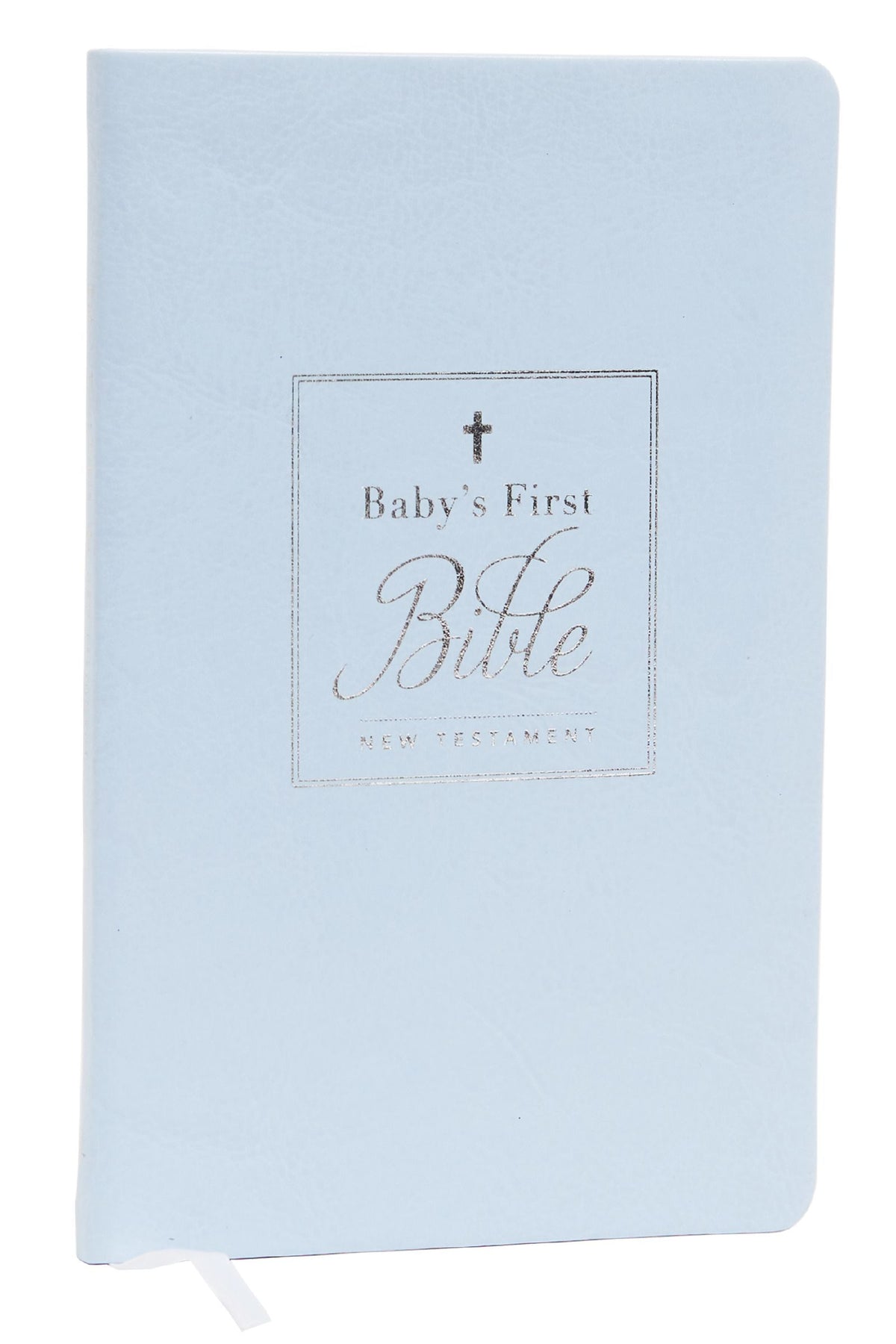 KJV Baby's First New Testament Blue Leathersoft — One Stone Biblical ...