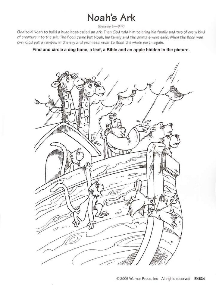 Bible Story Hidden Pictures Ages 6-10 — One Stone Biblical Resources