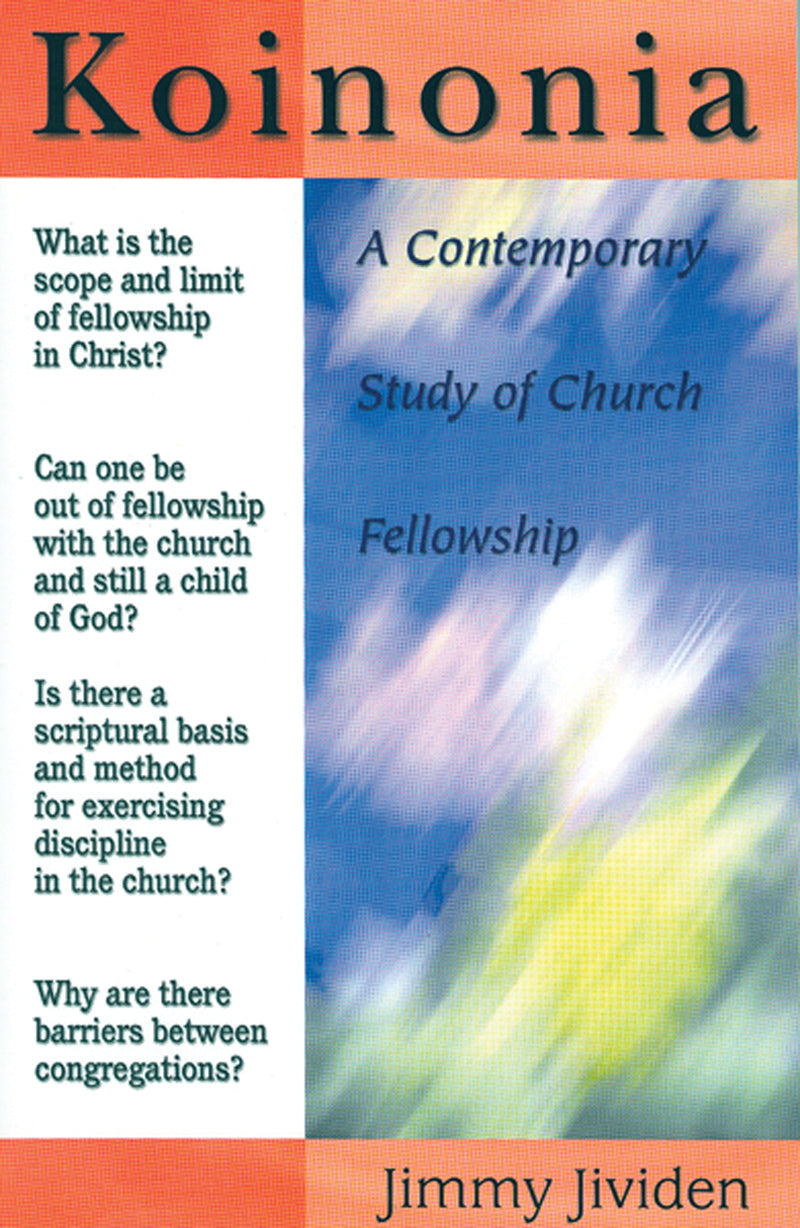 Koinonia: A Contemporary Study of Church Fellowship — One Stone ...