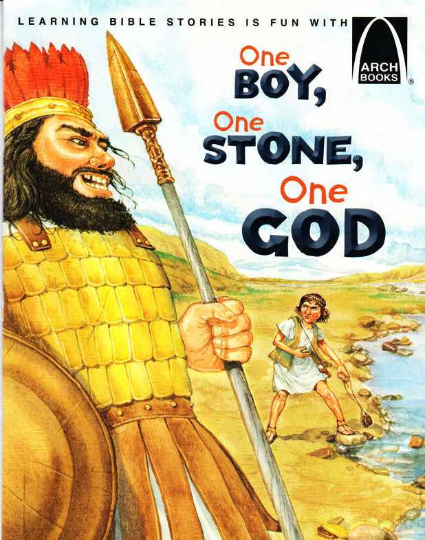 One Boy, One Stone, One God (Arch Books) — One Stone Biblical Resources