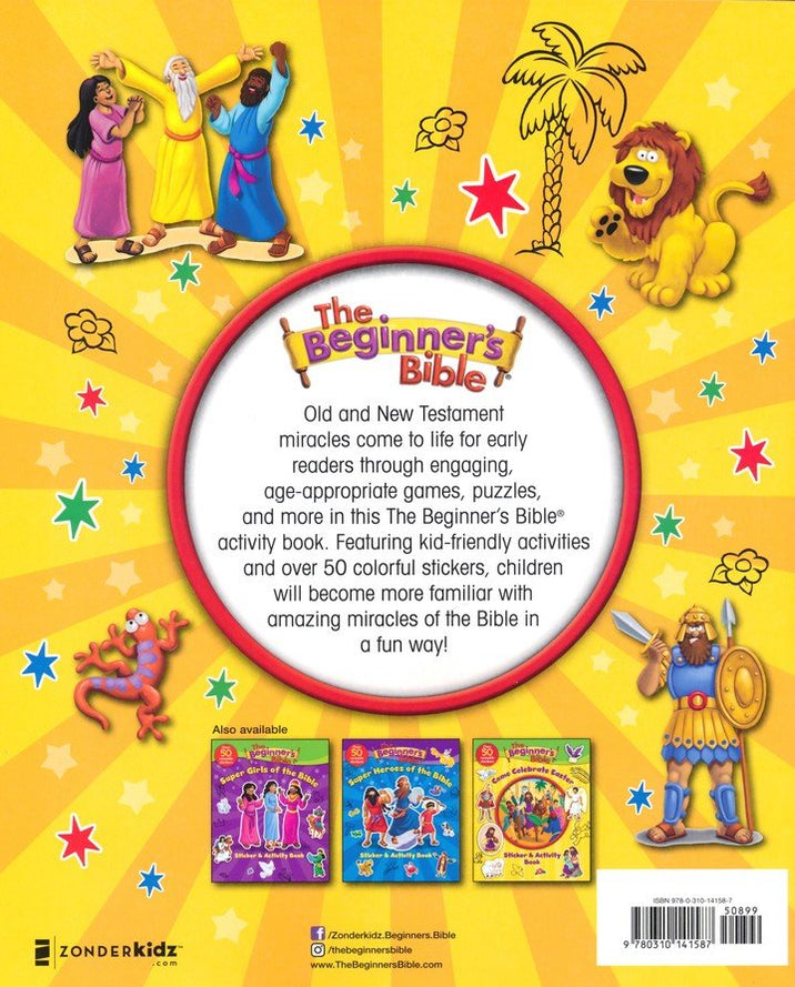The Beginner's Bible Amazing Miracles of the Bible Sticker & Activity ...