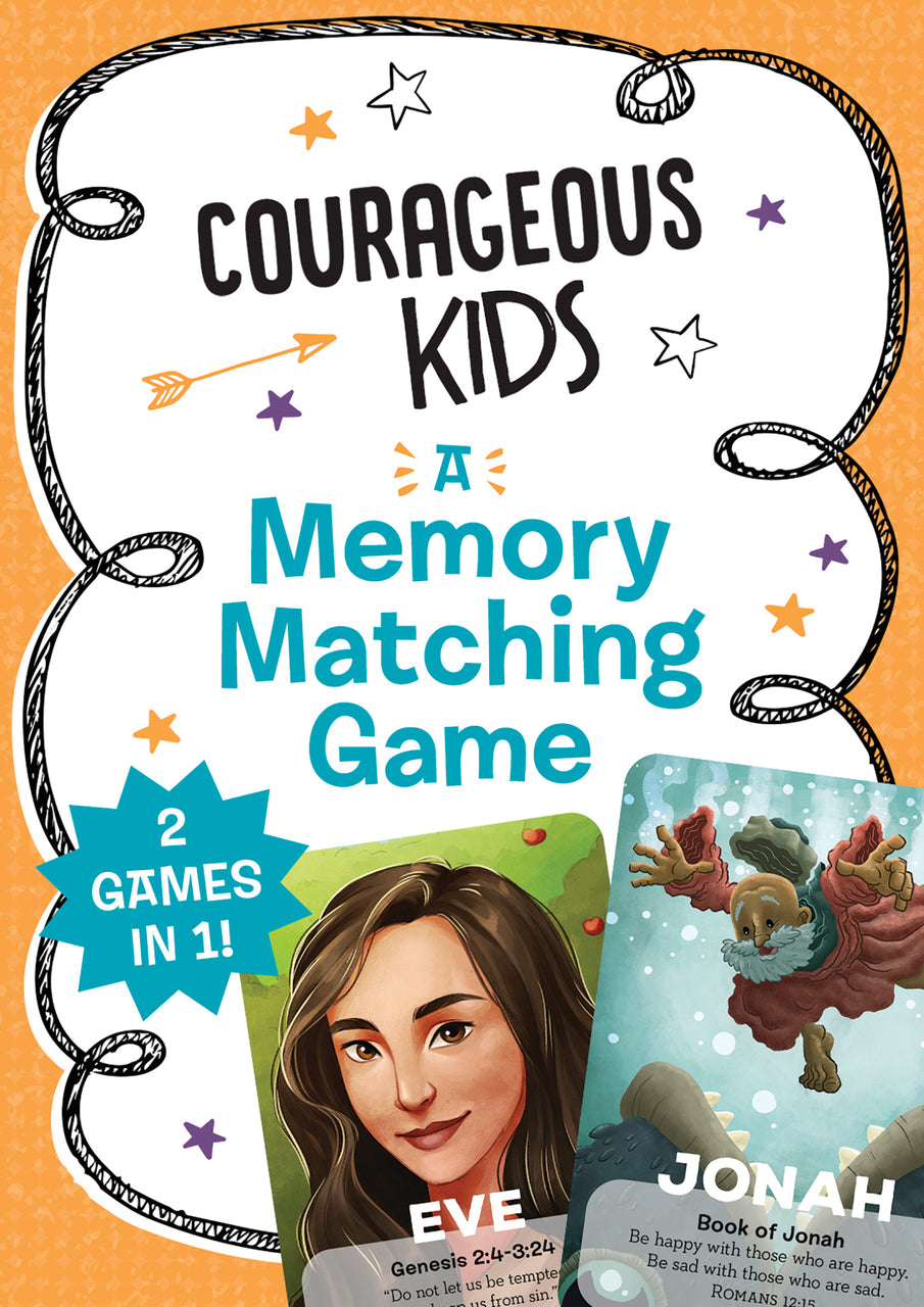 Courageous Kids: A Memory Matching Game — One Stone Biblical Resources