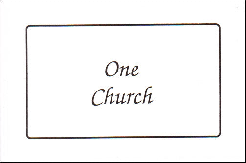One Church — One Stone Biblical Resources