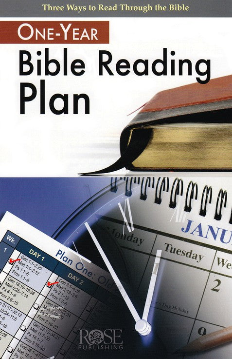 One-Year Bible Reading Plan Pamphlet — One Stone Biblical Resources