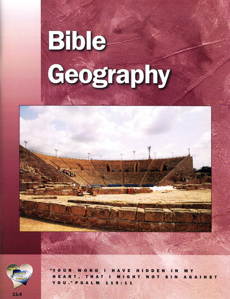 Bible Geography (Word in the Heart, 11:4) — One Stone Biblical Resources