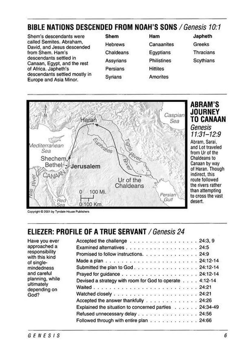 Tyndale Handbook Of Bible Charts & Maps — One Stone Biblical Resources