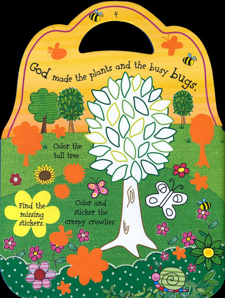 My Bible Sticker Backpack — One Stone Biblical Resources