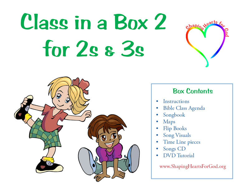 Class in a Box for 2's & 3's - BOX TWO — One Stone Biblical Resources