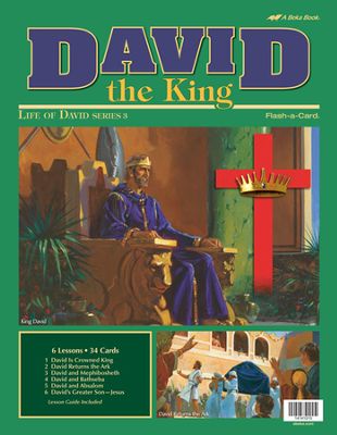 David the King (David 3) - Abeka Flash-A-Card (top) — One Stone ...