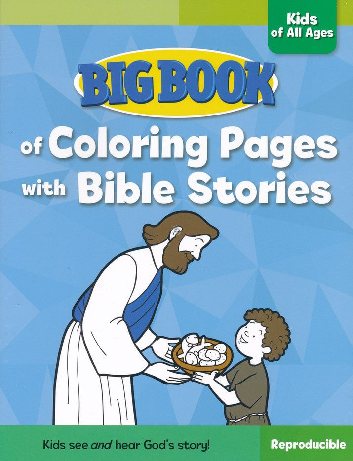 Big Book of Coloring Pages with Bible Stories for Kids of All Ages ...