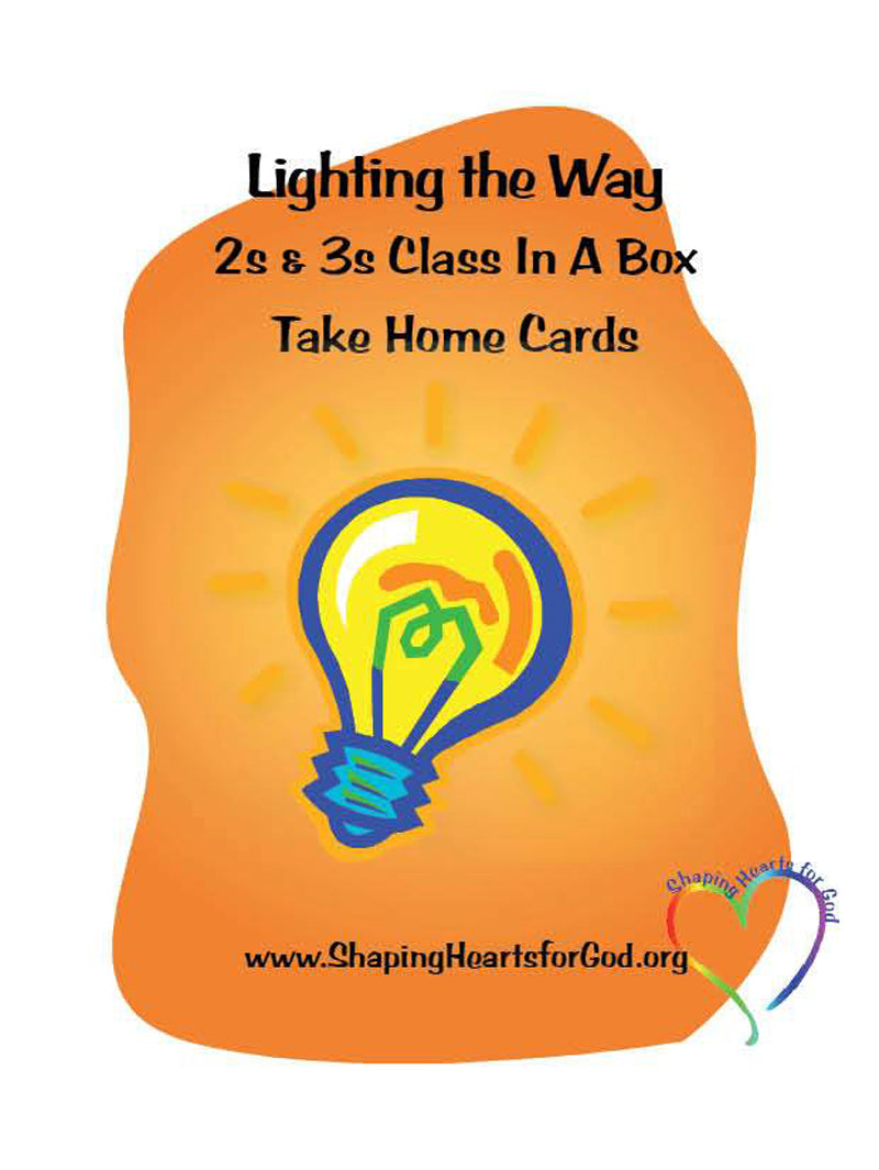 Lighting The Way Take Home Cards — One Stone Biblical Resources