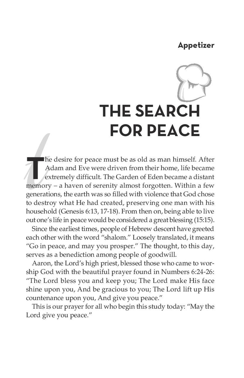 A Recipe for Peace: 7 Ingredients for a Satisfying Life — One Stone ...