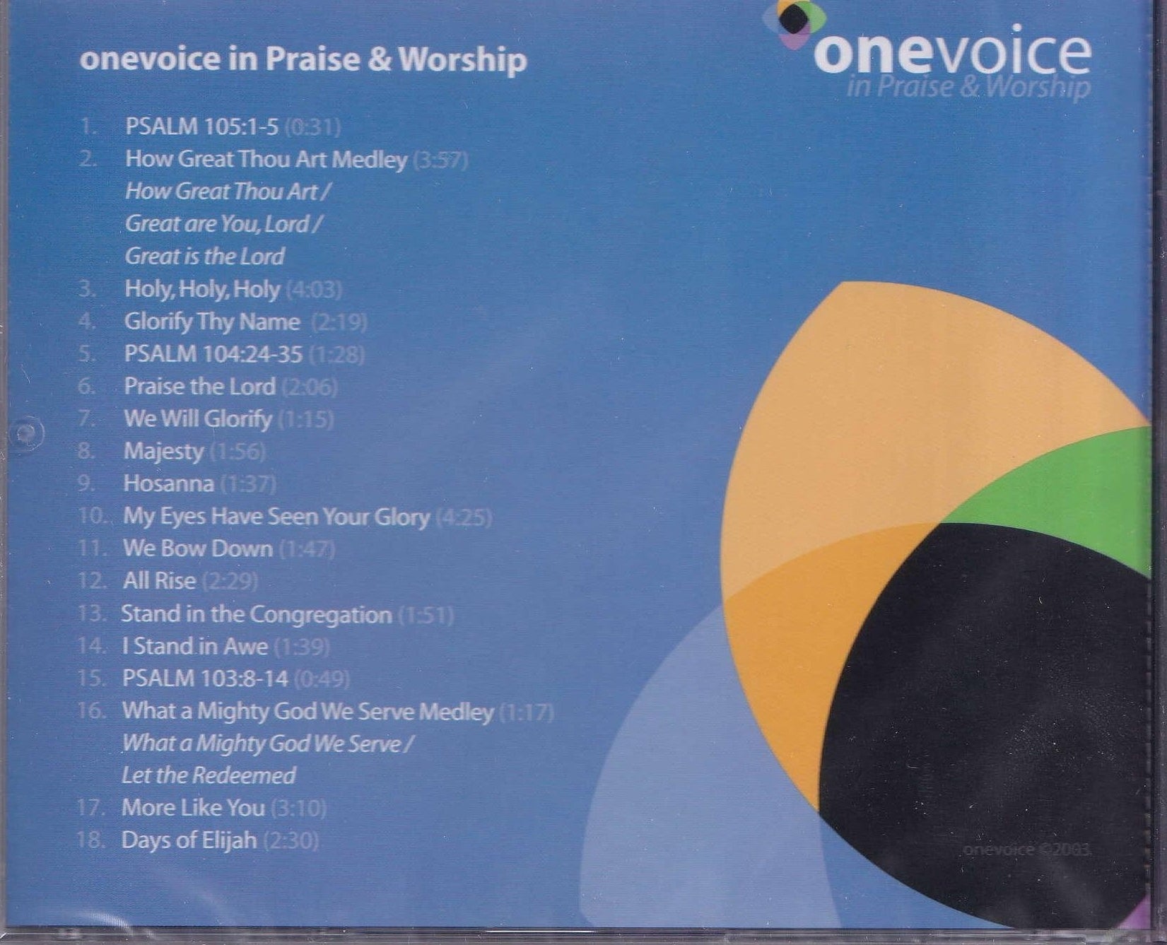 OneVoice in Praise & Worship, Vol. 1 — One Stone Biblical Resources