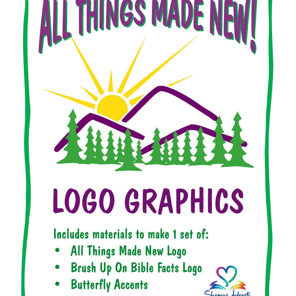All Things Made New Logo Graphics - Genesis — One Stone Biblical Resources