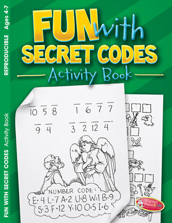 Fun with Secret Codes Activity Book Ages 4-7 — One Stone Biblical Resources