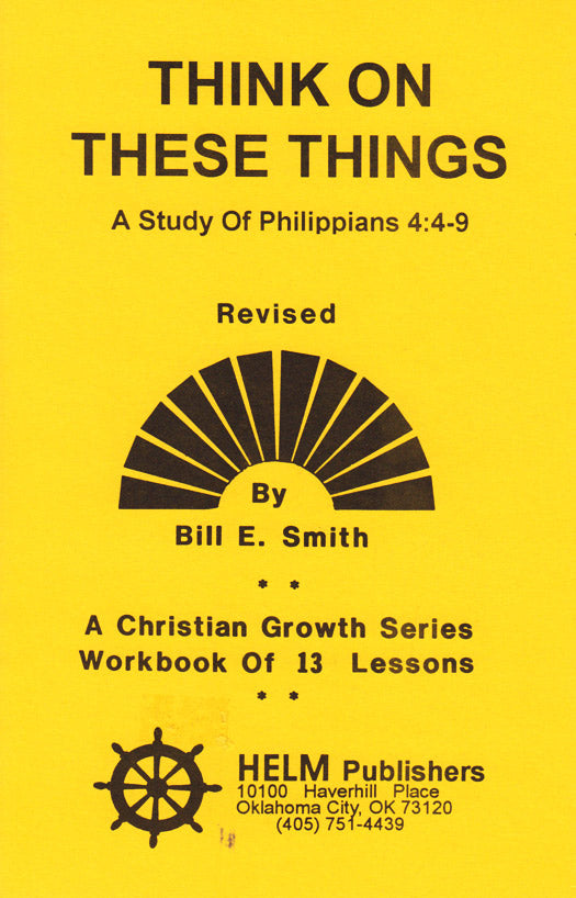 Think on These Things — One Stone Biblical Resources